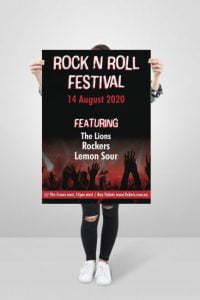 Ukuran Poster Sesuai Kebutuhan