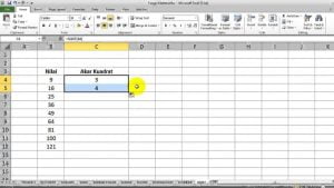 4 Rumus Akar di Excel dan Cara Penggunaannya